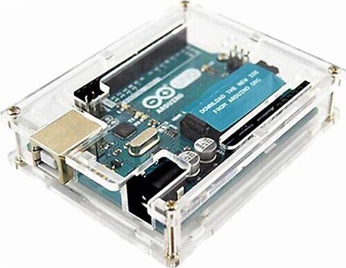 Arduino UNO Şeffaf Akrilik Pleksi Kutu | Uygun Fiyat & Hızlı Teslimat